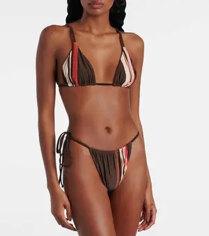 Sir The Label Thistle String Bikini Top