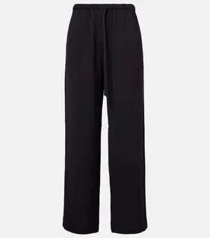 TOTEME Ribbed Knit Wide-leg Pants