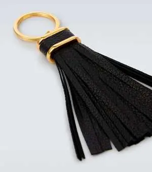 TOM FORD Tasseled Leather Keychain