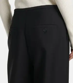 RÓHE Wool And Mohair Wide-leg Trousers