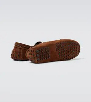 TOM FORD Rod Suede Driving Shoes - Brown