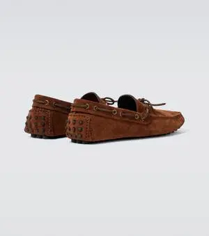 TOM FORD Rod Suede Driving Shoes - Brown