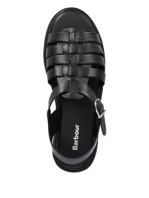 Barbour Leather Caged Sandals