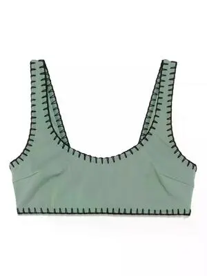 Nanushka Malti Bikini Top - Green