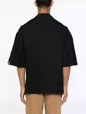 Nanushka Fringed Polo Shirt