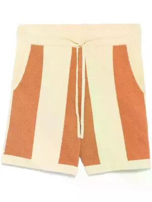 Nanushka Brent Striped Shorts