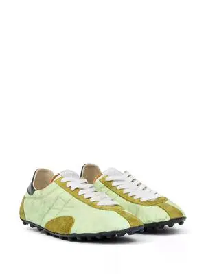 MAISON MARGIELA Sprinters Lace-up Sneakers - Green
