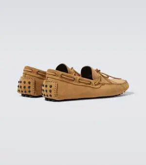 TOM FORD Suede Driving Shoes - Beige