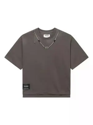 MUSIUM DIV. Chain-detail T-shirt