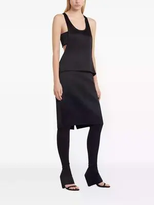 COURREGES Infinity Tank Top - Black