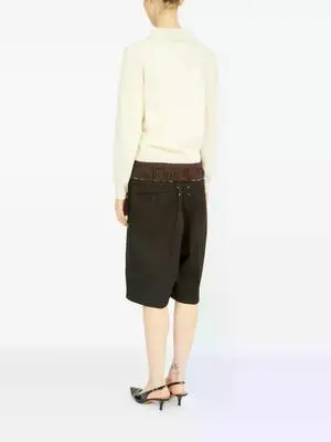 MAISON MARGIELA Wool Polo Top - Neutrals
