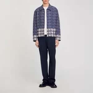Sandro Floral Print Jacket