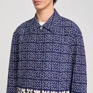 Sandro Floral Print Jacket