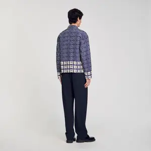 Sandro Floral Print Jacket