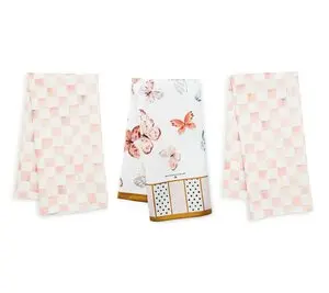 MACKENZIE-CHILDS Exclusive Set Of 3 Dish Towels - One-color