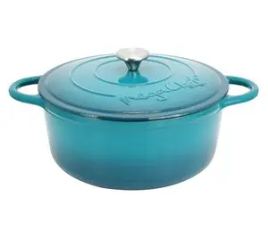 MEGACHEF 6.35 Qt. Cast Iron Dutch Oven W/ Self Basting Lid - One-color
