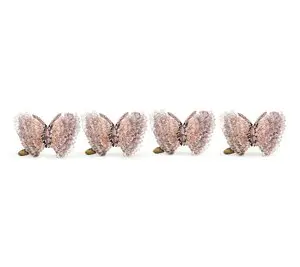 MACKENZIE-CHILDS Set Of 4 Butterfly Napkin Rings - One-color