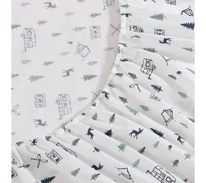 Eddie Bauer Campout Blue Queen Sheet Set