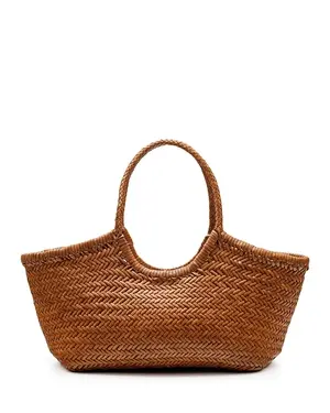 Tan Leather Bucket Bags