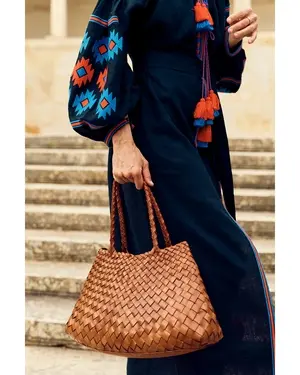 Dragon Diffusion Santa Croce Big Leather Bag - Forest