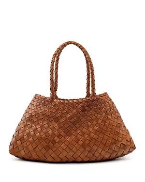 Dragon Diffusion Santa Croce Big Leather Bag - Tan
