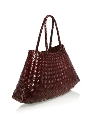 Dragon Diffusion Santa Croce Small Leather Bag - Bruciato