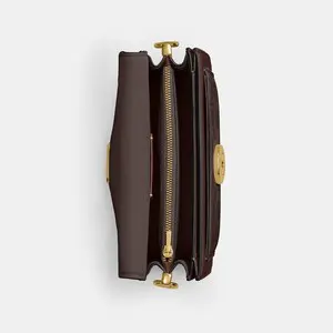 COACH Tabby Shoulder Bag 20 In Signature Canvas - Brass/maple