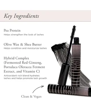 PUR Bio Charged Plant-powered Volumizing Mascara