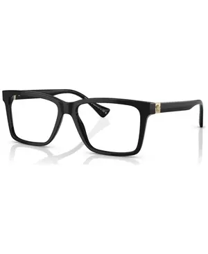 Versace Rectangle Eyeglasses - Black