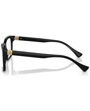 Versace Rectangle Eyeglasses - Black