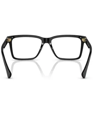 Versace Rectangle Eyeglasses - Black
