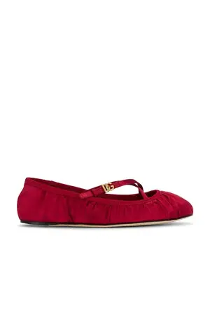 Dolce & Gabbana Round Toe Flats For Women