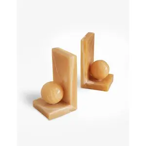 SOHO HOME Prato Onyx Bookends 11cm