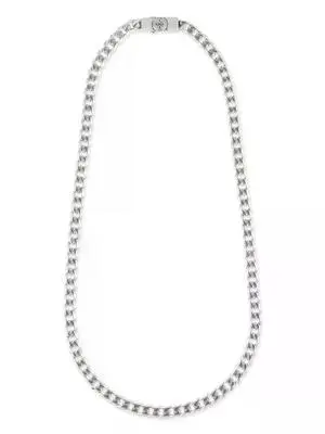 Emanuele Bicocchi Logo-engraved Necklace - Silver