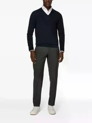Boggi Milano Merino-wool V-neck Sweater