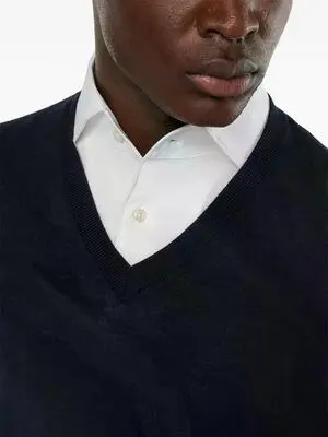 Boggi Milano Merino-wool V-neck Sweater