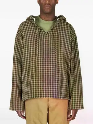 NICHOLAS DALEY Checked Hoodie