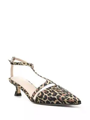 ANNA F. 45mm Animal-print Pumps