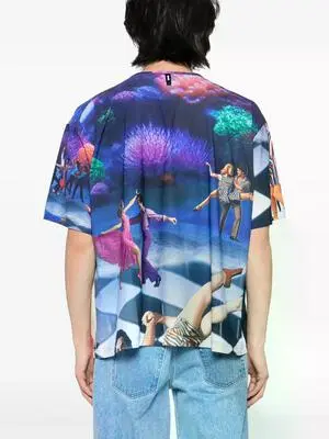 Sunnei Over T-shirt - Blue
