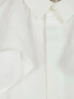 Sacai Ruffle-detail Shirt Dress