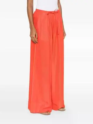 FORTE_FORTE Silk Trousers - Orange
