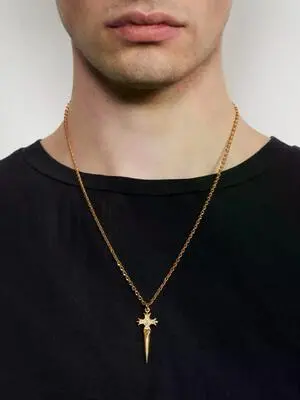 Emanuele Bicocchi Dagger Pendant Necklace