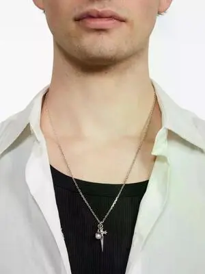 Emanuele Bicocchi Pearl Pendant Necklace