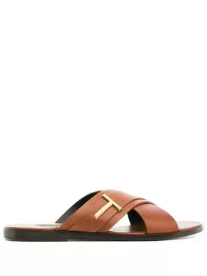 TOM FORD Leather Sandals