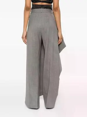 ALAINPAUL Extended Tailored Trousers - Grey