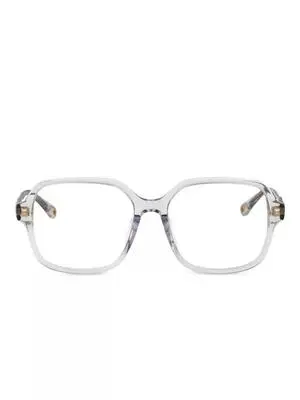 Chloé Oversized Frame Glasses - White