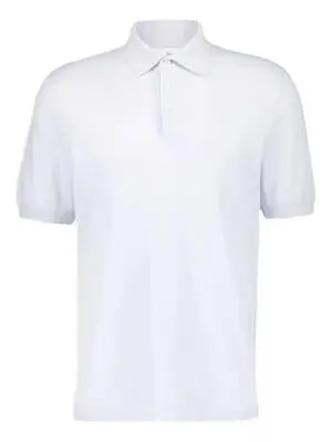 Brunello Cucinelli Cotton Polo Shirt - Blue