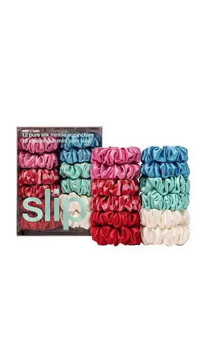 Slip Set Of 12 Minnie Scrunchies