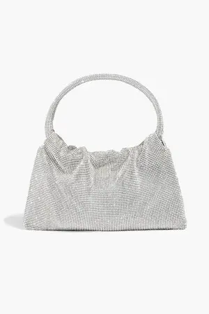 Simkhai Ellerie Crystal-embellished Satin Tote