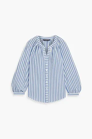 Veronica Beard Judith Striped Top